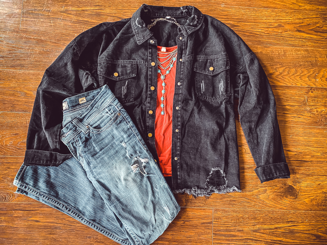 Denim Shackets | Double R Designs